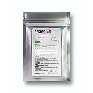 Talsen Chemicals Pure Resorcinol Cosmetic Grade - 1 Oz / 28 g - Organic Resorcinol Powder - Chemical Ingredients In DIY Cosmetics, Personal Care and Beauty Formulations for Skin Care