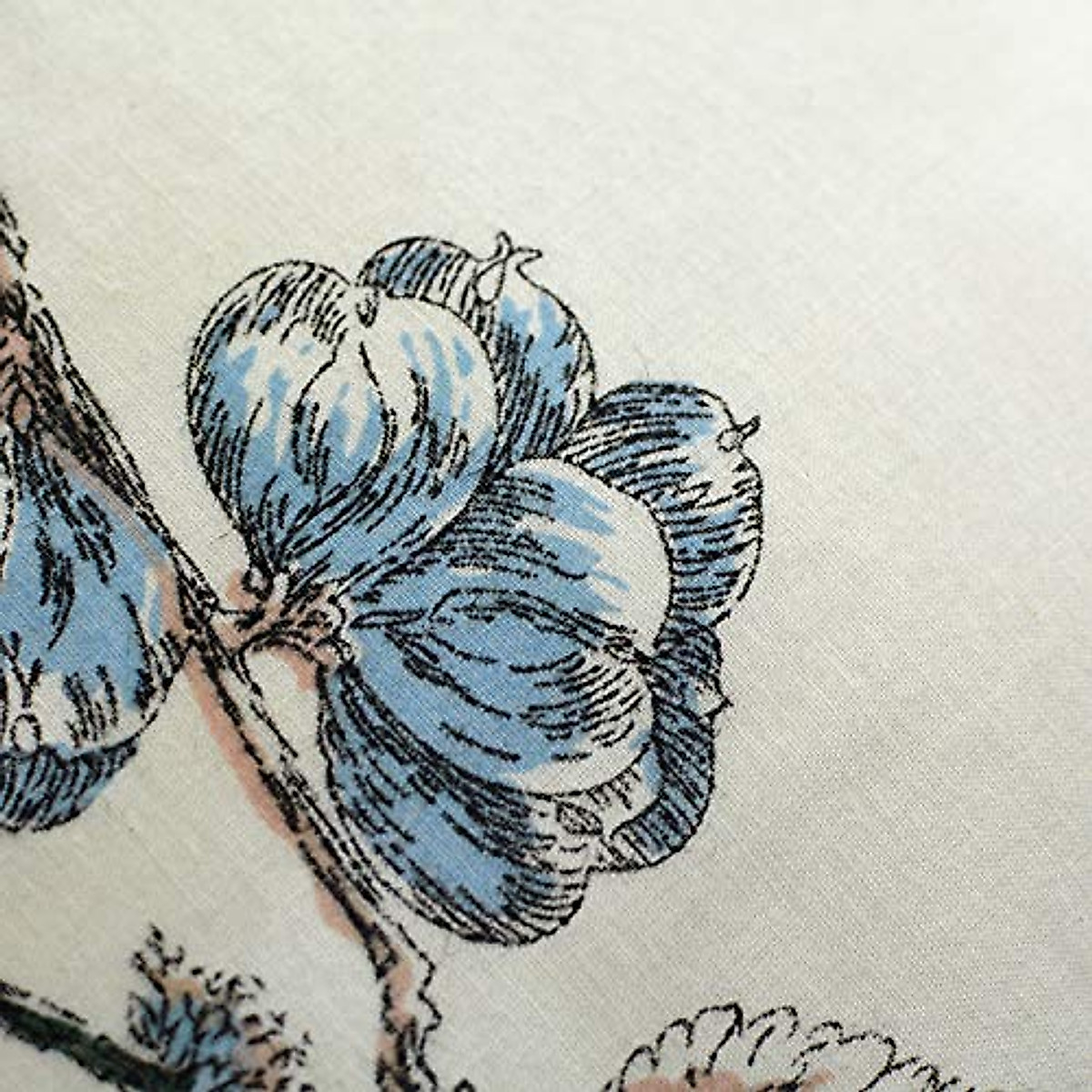 Brandream Throw Pillow Cover 18 X 18 100% Cotton Farmhouse American Country Pillow Cases Bedroom Decor 1-Piece