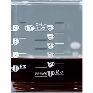 Zojirushi Coffee Cup Cup Coffee Maker Communication [About 1-6] Ec-aj60-xj Stainless Brown