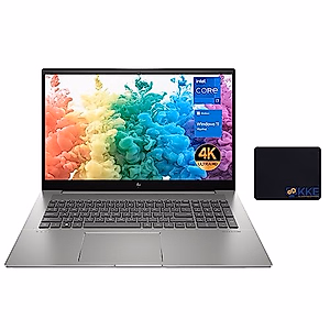 HP 2023 Newest Envy Laptop, 17.3" 4K UHD Display, 13th Gen Intel Core i7-13700H Processor, 64GB RAM, 2TB SSD, HDMI, Webcam, Backlit KB, SD Card Reader, Wi-Fi 6, Windows 11 Home, Grey