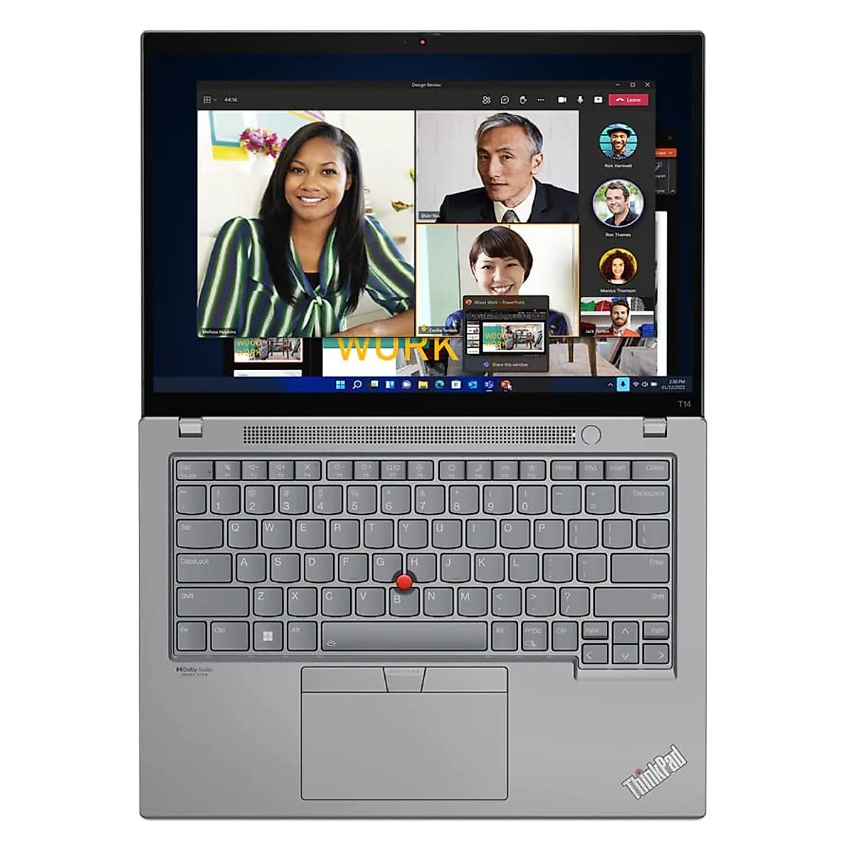 Lenovo Gen 3 ThinkPad T14 Laptop with Ryzen 5 PRO 6650U Processor, 14" WUXGA 300nits Anti-Glare Non-Touch Display, 16GB RAM, 512GB SSD, Wi-Fi 6E, Backlit Keyboard, and Windows 11 Pro (Storm Gray)