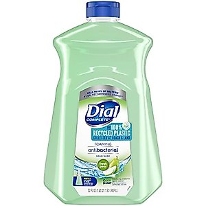 Dial Complete Antibacterial Foaming Hand Soap Refill, Fresh Pear, 52 fl oz