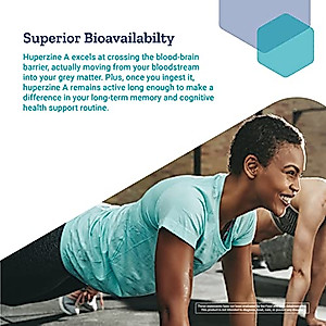 Life Extension Huperzine A 200 mcg – Promotes Memory Health – Gluten-Free – Non-GMO – Vegetarian – 60 Vegetarian Capsules