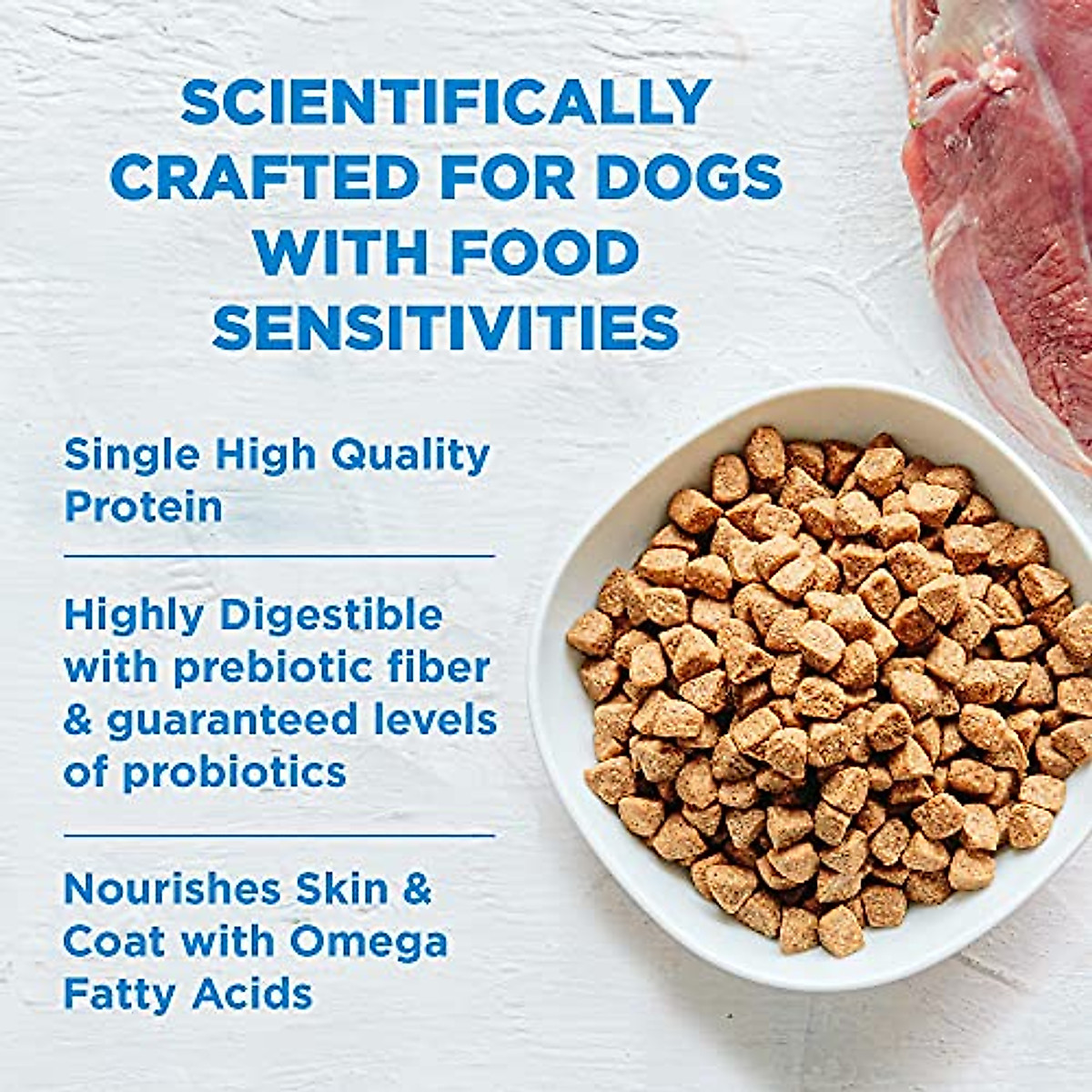 Wellness Simple Natural Grain Free Limited Ingredient Dry Dog Food, Salmon and Potato Recipe, 24-Pound Bag