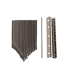 Healifty Kalimba 17 Key Kalimba Keys Parts 17 Note Key Replacement Kit Thumb Piano African Kalimba Keys for DIY Kalimba Mbira Thumb Piano Kalimba Replacement Keys Kalimba Instrument