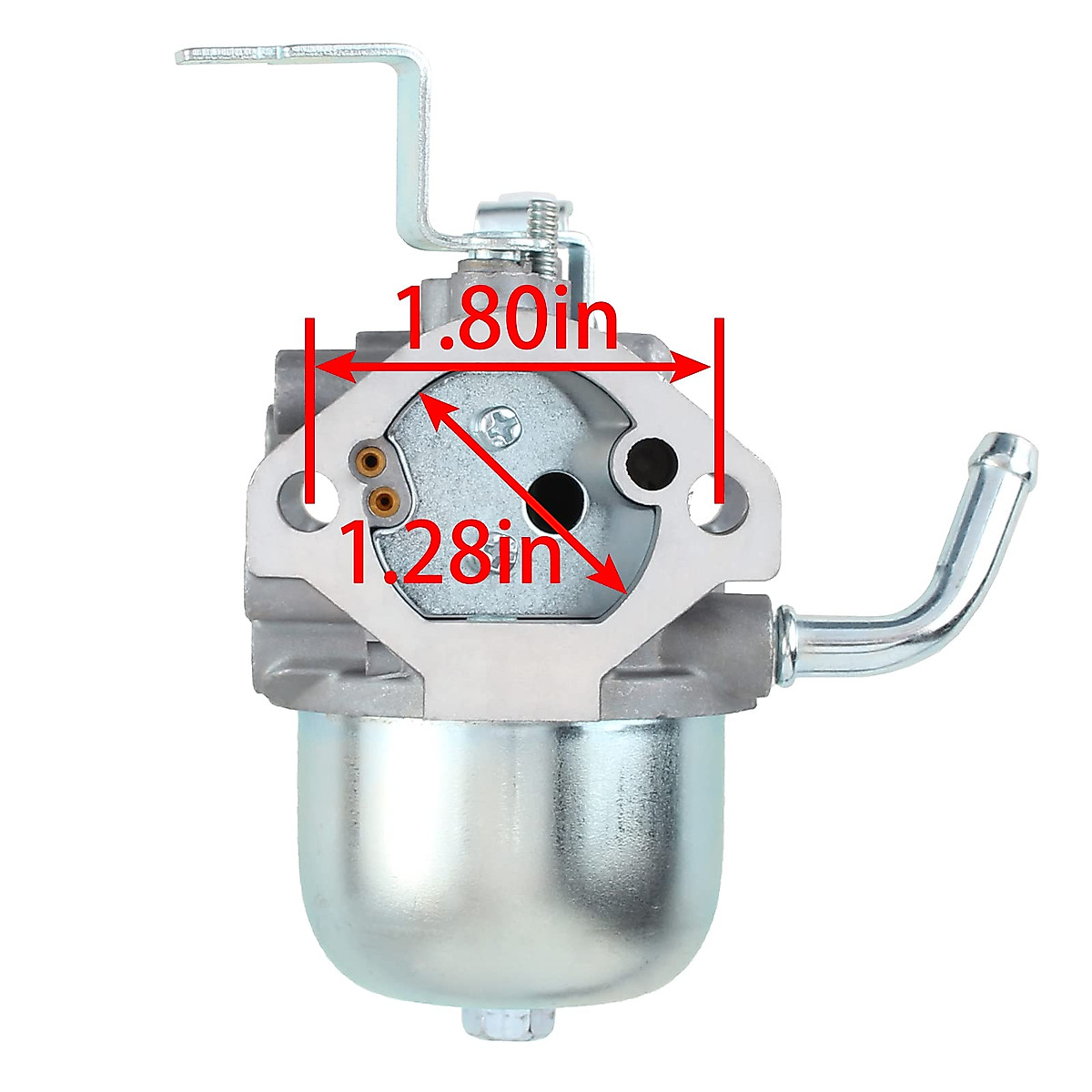 partszen C126231 0A4600 Generator Carburetor with Height 75MM Fuel Filter 070185B 070185BS 070185D for Nikki 0A4600 C126231 generac carburetor 410cc Generac XG8000E 0052331 GN360 091187 91187A 410HS