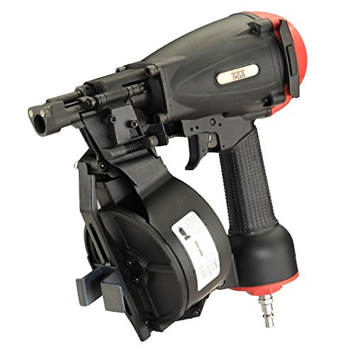 3PLUS HCN45SP 11 Gauge 15 Degree 3/4" to 1-3/4" Coil Roofing Nailer Pneumatic Roof Nail Gun