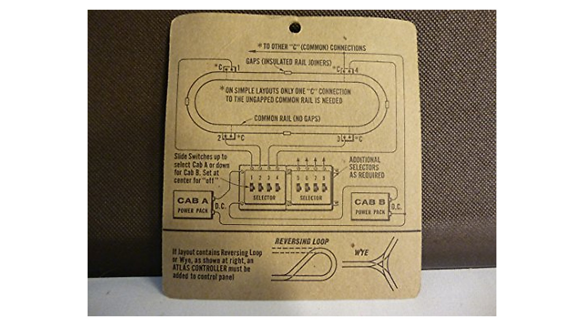 Atlas 215 Selector for HO & N Scale - Expand Your Model Railroads