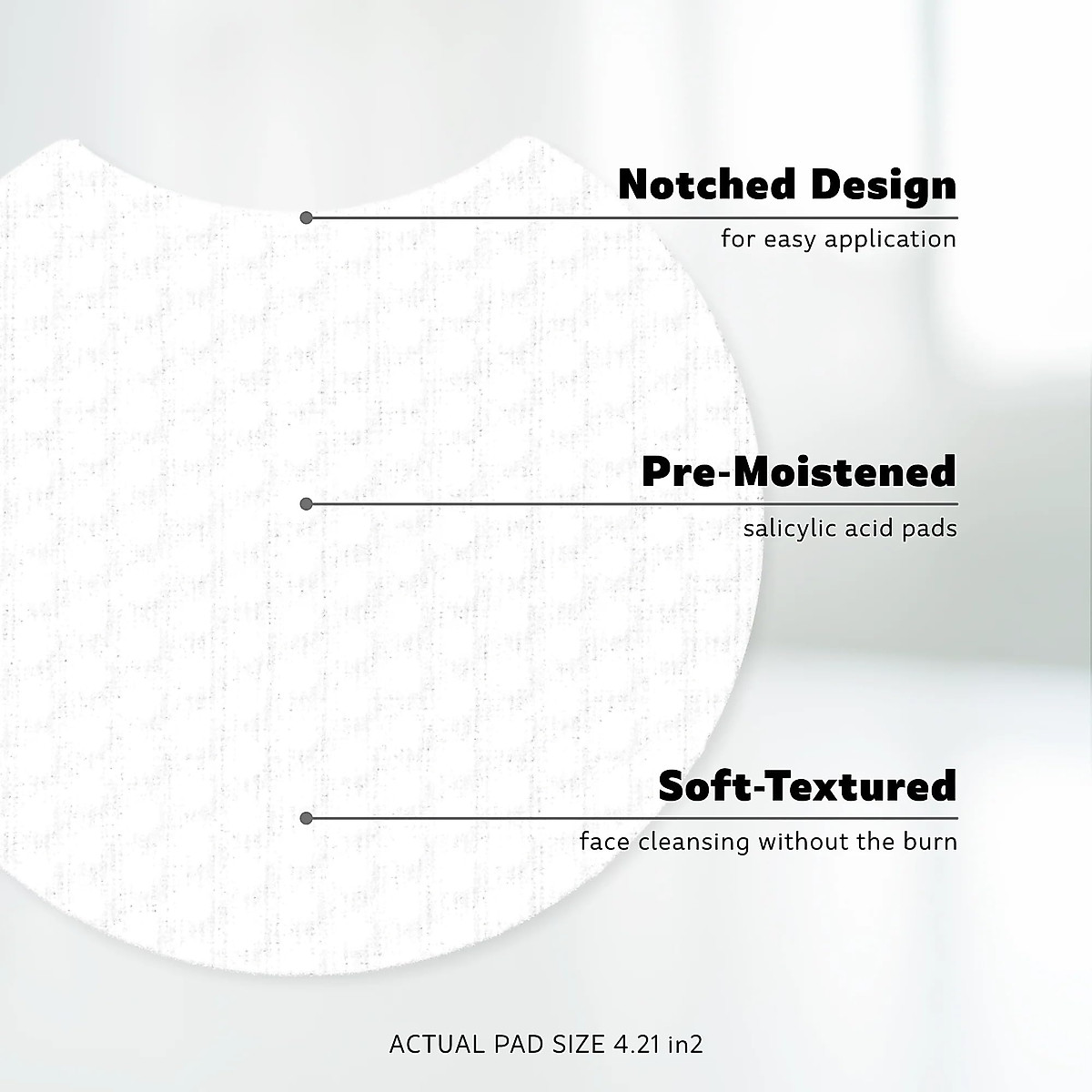 Stridex Daily Care Acne Pads with Aloe, Sensitive Skin, 90 ct