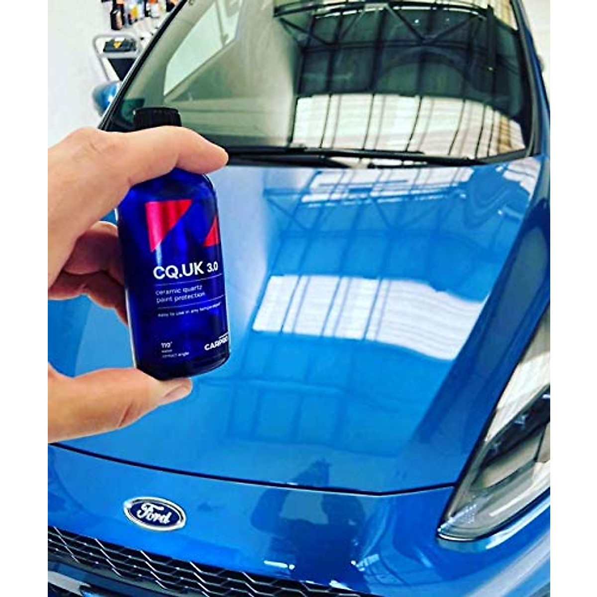CARPRO CQUARTZ UK 3.0_30ml Kit w/Reload - Ceramic Coating Finish, Quartz Based Nanotechnology, Bonds to Paint, Glass, Metal and Plastic