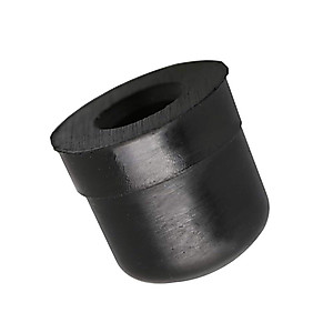 Liyafy Black Trombone Slide Rubber End Tip Bumper for Brass Instrument Parts 10Pcs