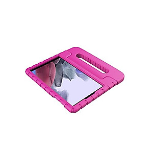 LTROP Kids Case for Samsung Galaxy Tab A7 lite 8.7 Inch 2021 SM-T220/T225, Galaxy Tab A7 Lite 8.7 Case, Shockproof Convertible Handle Stand Cover Case for Samsung Galaxy Tab A7 Lite 8.7” 2021, Rose