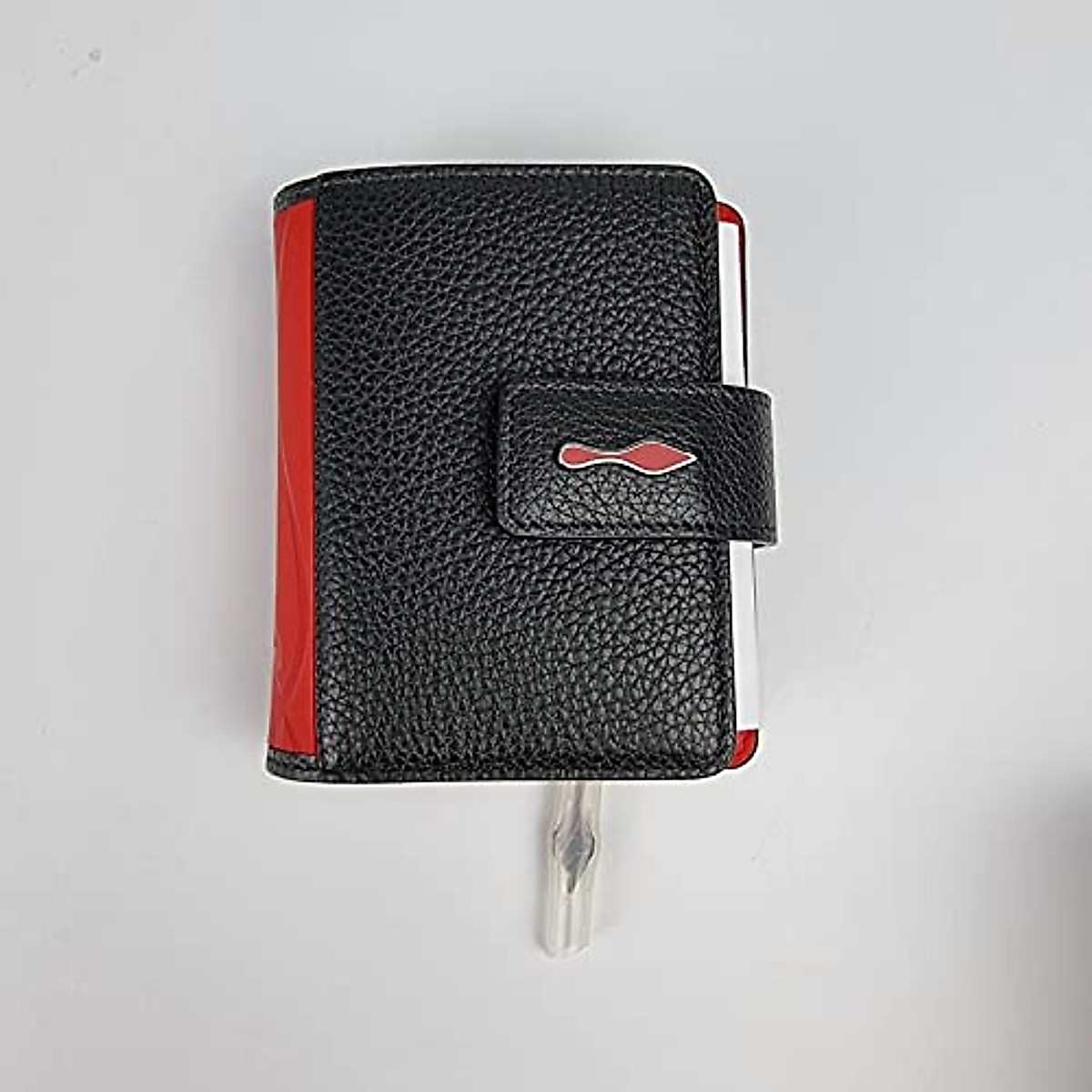 Christian Louboutin Paloma Mini Black Leather Wallet