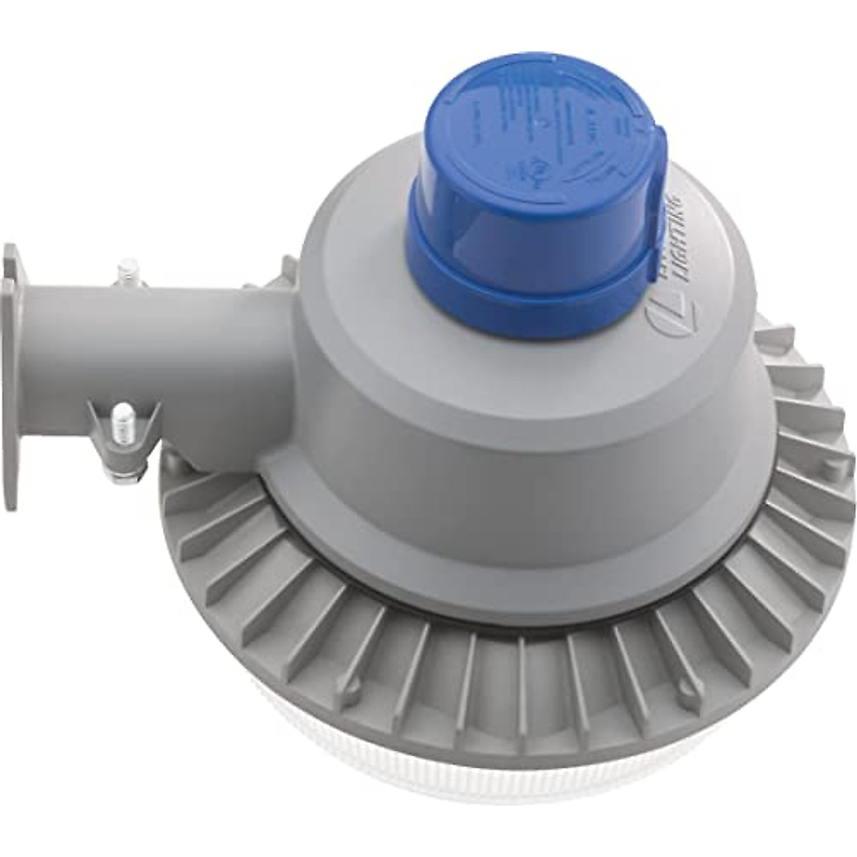 Outdoor BGR P2 LED Dusk-to-Dawn Security Light in Grey 4000k