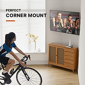 Perlegear Full Motion TV Wall Mount Bracket for Most 13-42 Inch LED LCD Flat Curved Screen TVs & Monitors, Swivel Tilt Extension Rotation with Articulating Arms, Max VESA 200x200mm up to 44lbs