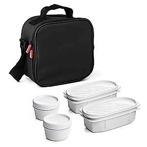 TATAY Urban Food Kit, Fabric, Black, One Size