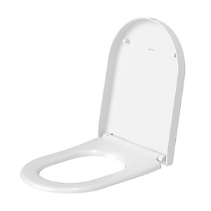 Duravit 2629 Elongated Closed-Front Toilet Seat with Soft Close - White