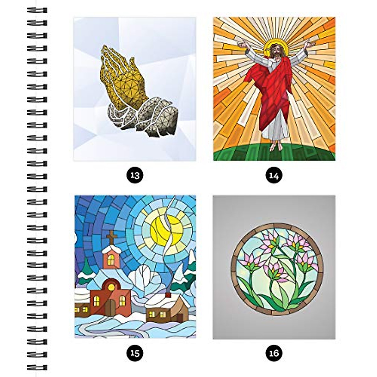 Brain Games - Sticker by Number: Bible (28 Images to Sticker)