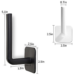 Funnacle Hat Rack for Baseball Caps Adhesive Hat Hooks for Wall, Hat Hanger Storage Baseball Cap Organizer, No Drilling Strong Hat Holder for Door, Closet, Bedroom,Office（Black, 2 Pack）