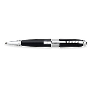 Cross Edge Gel Pen, Retractable, Medium 0.7 Mm, Black Ink, Black Barrel