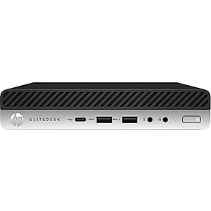 HP Elitedesk 800 G3 USFF Core i5-6500T 2.5 GHz 8GB Ram 1TB Windows 10 Pro (Renewed)