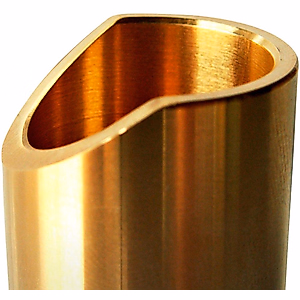 The Rock Slide Polished Brass Slide - Large