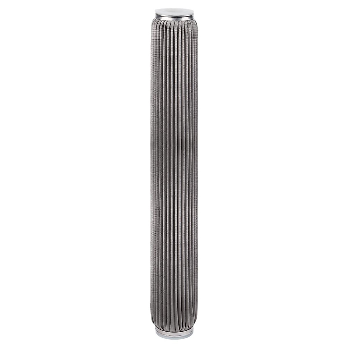 Amwater Stainless Steel Re-Cleanable Filter Cartridge For 20"Filter Housing,20 "Length,2.5 "OD(100 micron)