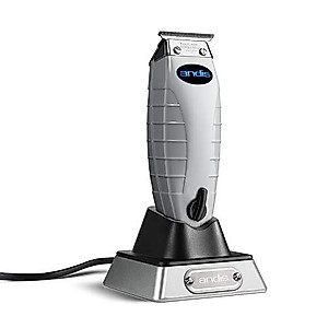 Andis Professional All-in-One Lightweight Cordless Multigroom Turbo-Powered T-Outliner Trimmer with 4 Attachment Combs