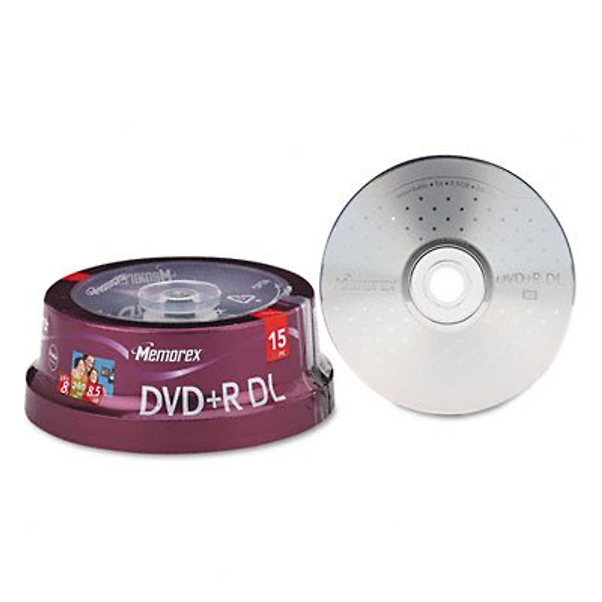 Memorex 05715 DVD+R DL 8.5GB 15 Pack
