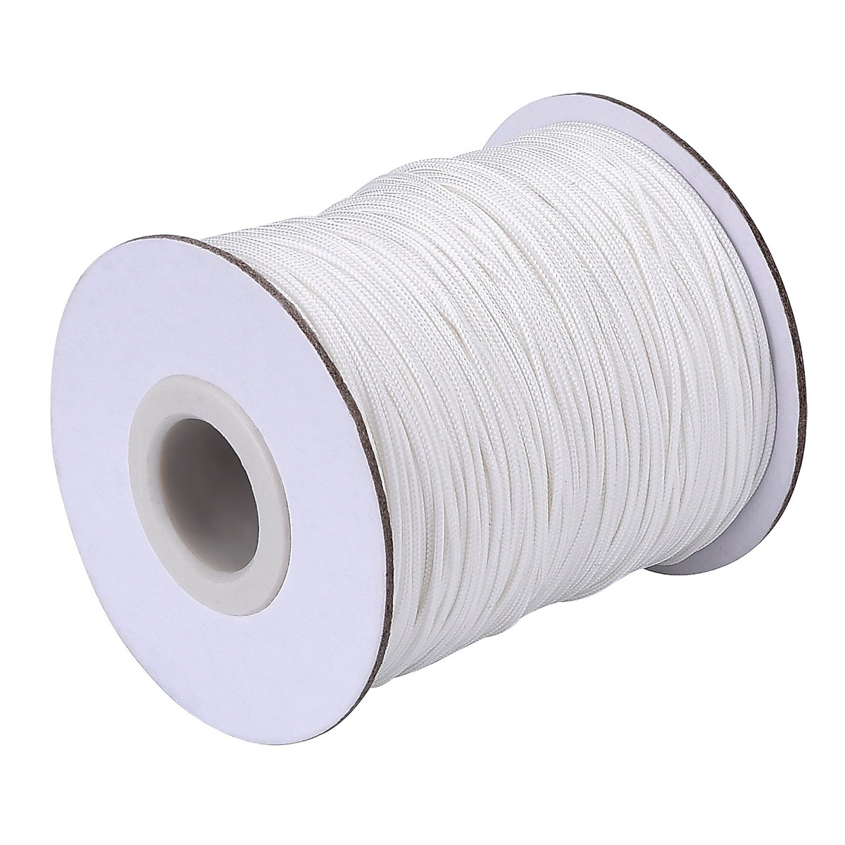 Outus 109 Yards/Roll White Braided Lift Shade Cord for Aluminum Blind Shade, Gardening Plant and Crafts (1.0 mm)