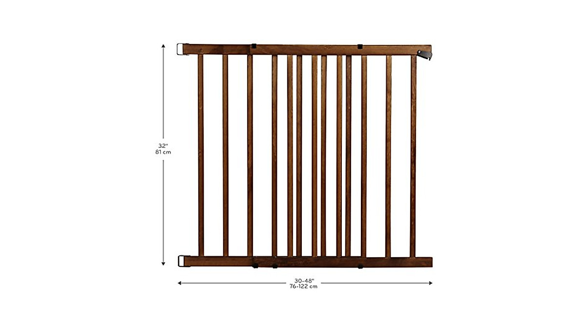 Secure Top-of-Stairs Baby Gate | Farmhouse Collection by Evenflo