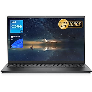 Dell Vostro 3000 Series 3510 Business Laptop, 15.6" FHD Display, Intel Core i5-1135G7 Processor, 16GB RAM, 1TB PCIe SSD, Webcam, SD Card Reader, Backlit Keyboard, Wi-Fi, Windows 11 Pro, Black
