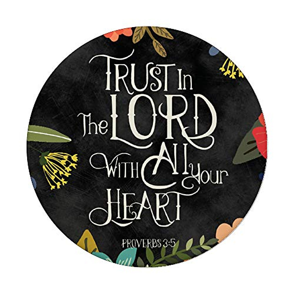 Proverbs 3:5 Quote, Cell Phone Mount, Hand Holder Knob 6635D PopSockets PopGrip: Swappable Grip for Phones & Tablets
