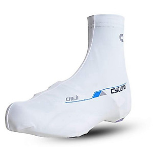 JPOJPO Cycling Shoe Covers Men Bike Bicycle Overshoes MTB Mountain Bike Sports Shoes Cover White