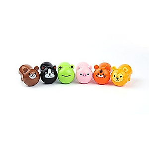 Cute Zoo Animal Chip Bag Clips – 3 Pc Pack – Durable Plastic Clip for Keeping Food Fresh, Organize Kitchen and Office – Perfect for Snacks, Travel & Super Adorable (Frog, Lion, Tiger)