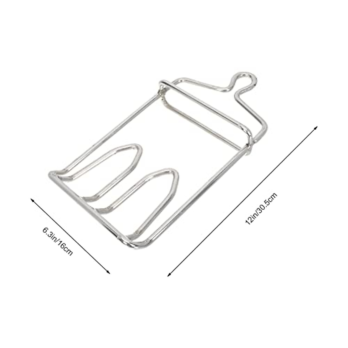 Happyyami Chicken Hanger for Slaughter Stainless Steel Poultry Hook Meat Hanging Hooks for Pork Poultry Duck Meat Processing Equipment