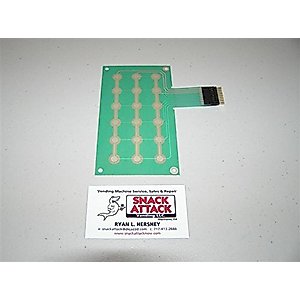 Dixie Narco BEV MAX 2145, 3561 & 5591 Selection Key PAD /!