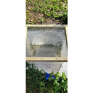 Soil sifter, 1/8" hardware cloth, great for making fine seed starting soil