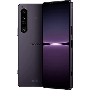 Sony Xperia 1 IV XQ-CT72 5G Dual 512GB 12GB RAM Factory Unlocked (GSM Only | No CDMA - not Compatible with Verizon/Sprint) – Purple