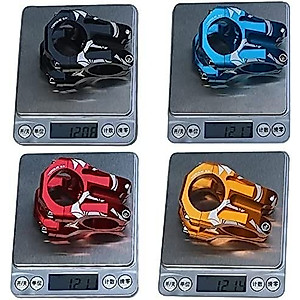 ZECHAO 31.8mm Folding Bike Stem,Road Bike Speed Drop Short Stem Mountain Bike Hollow Stem Mountain Stem Fitting Bike Stem (Color : Black, Size : 35mm)