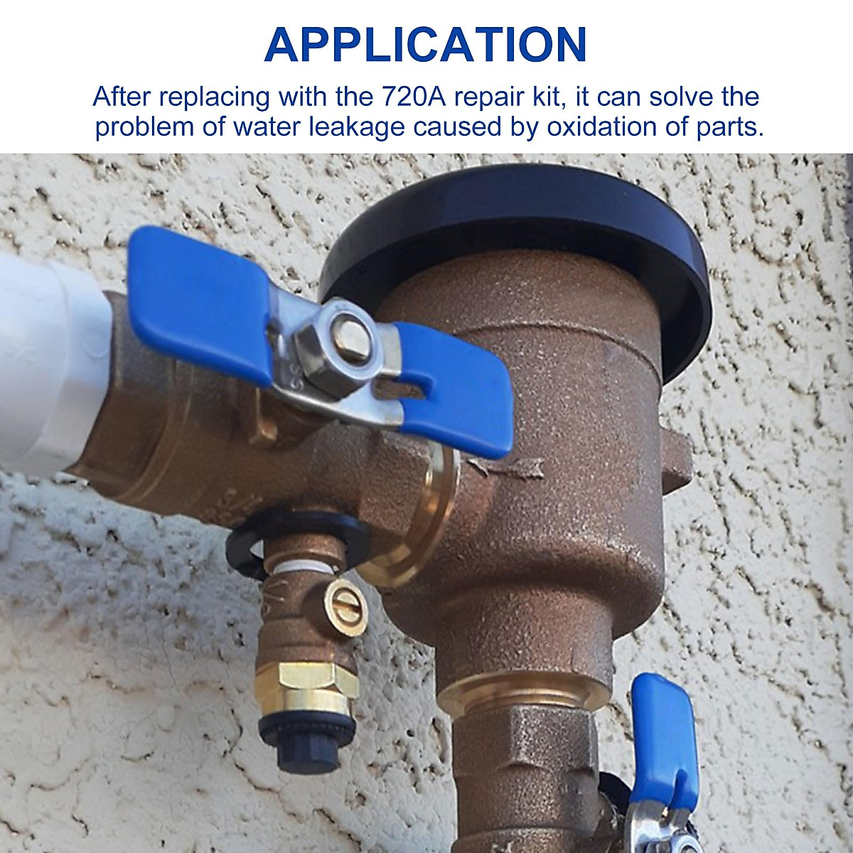 Aulpq RK1-720A Pressure Vacuum Breaker Repair Kit, for Zurn Wilkins 1/2”, 3/4”, and 1”Pressure Vacuum Breaker