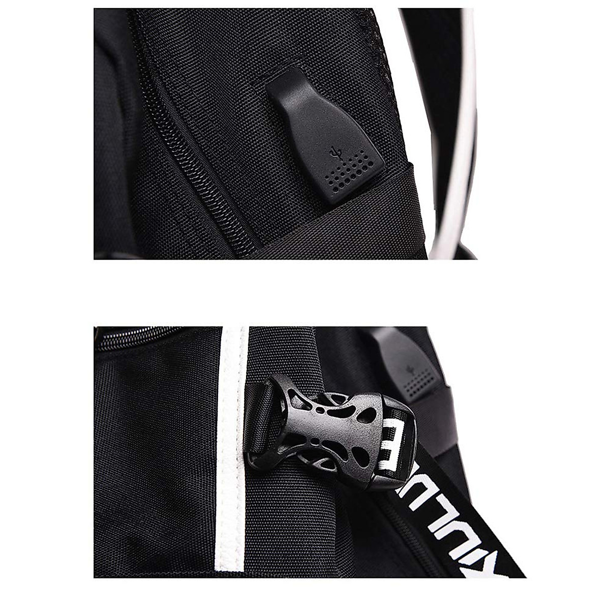 TPS SCP Foundation Women Daypack Cartoon Knapsack Oxford Travel Bagpack USB Laptop Backpack wtih USB Port (7)