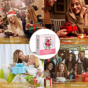 DBEAUTYM 12 Pack Bar Soap Gifts,Easter Basket Stuffers for Teen Girls,Mothers Day Gifts for Mom,Bridesmaid Gifts,Teacher Appreciation Gifts Nurse Gifts Bath Soaps Hands Wash Bar Travel Size Soap Bar