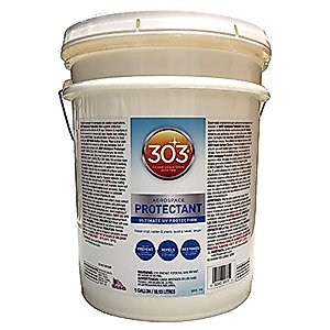 303 Products Aerospace Protectant – UV Protection – Repels Dust, Dirt, & Staining – Smooth Matte Finish – Restores Like-New Appearance – 5 Gallons (30375)