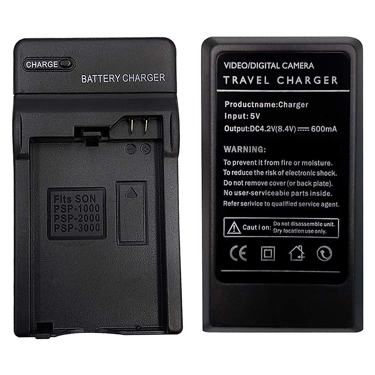 PSP Battery Charger,PSP-S110 Battery charger PSP-110 Battery Charger Compatible With PSP-110 PSP-S110 PSP 1000 Series/PSP 2000 Series/PSP 3000 Series