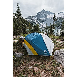 Sierra Designs Meteor Lite, Freestanding Lightweight Backpacking & Camping Tent with 2 Doors/Vestibules, Stargazer Rain Fly, Aluminum Poles (3-Person)