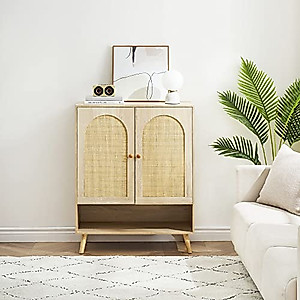 Amyove PHO_0Y1S Shoe Cabinet, Natural