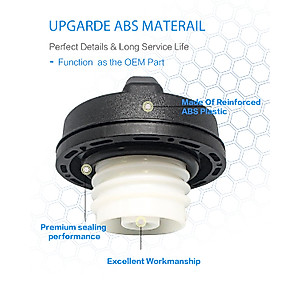 Locking Gas Cap,Lock Fuel Cap Replace10504 for Toyota 4Runner Camry Tundra Acura Tacoma Chevrolet Silverado Cruze Express Malibu Rav4 Honda CRV Nissan Altima GMC Mazda Infiniti Isuzu FJ Cruiser More