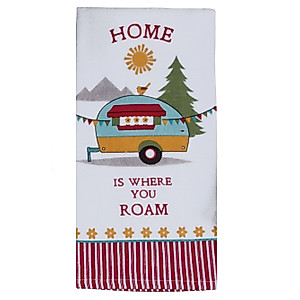 Kay Dee Designs 2 Piece Vintage Camper Cotton Kitchen Towel Bundle