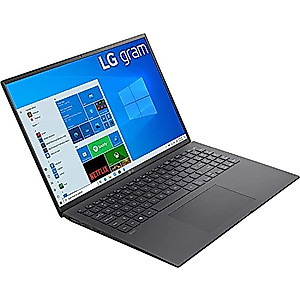 LG Gram 16 16Z90Q Ultra-Slim 16" WQXGA (Intel 12-Core i7-1260P, 16GB RAM, 2TB PCIe SSD) Military Grade Durable Business Laptop, 22hr Battery, Thunderbolt 4, Webcam, IST HDMI, Windows 11 Home